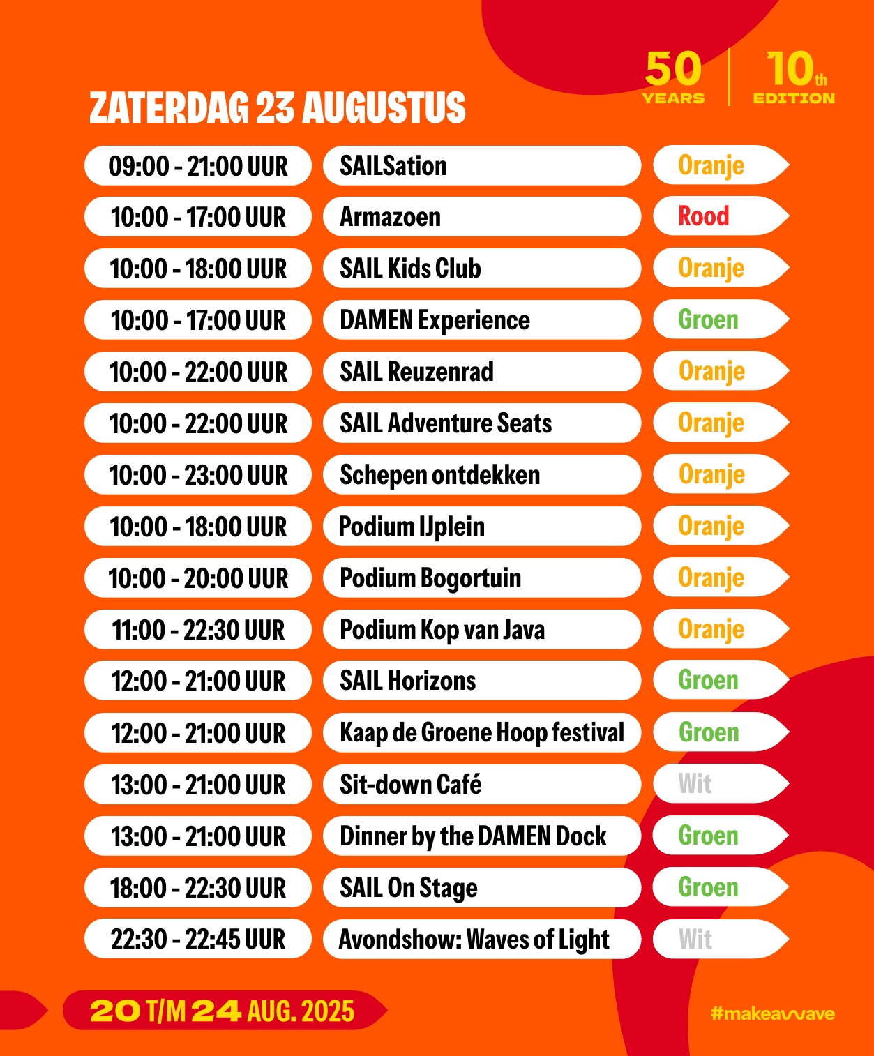 Stap aan boord van de 10e editie van SAIL | SAIL Amsterdam